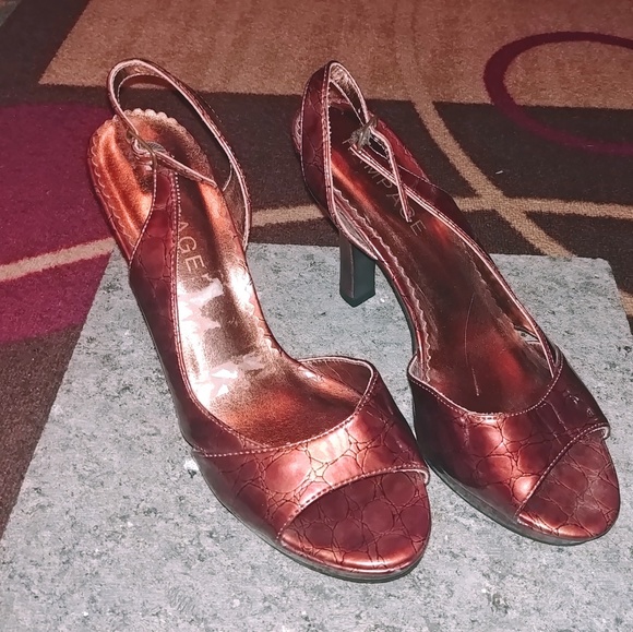 Rampage | Shoes | Rampage Heels W Peekaboo Toe | Poshmark